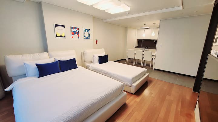 H-202아미하우스 #해변2분#짐보관#클럽디오아이시스3분#블루라인5분#친구#가족#관광#바다 - Busan