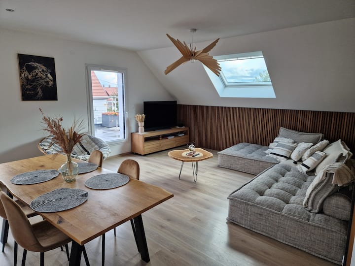 Superbe Appartement 100m2 Avec Grande Terrasse - Ottrott