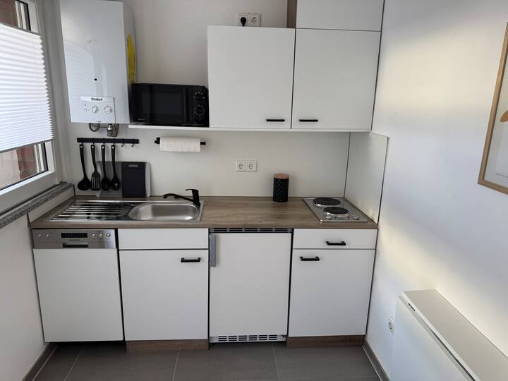 Zentrales 2-einzelbett Apartment - Mönchengladbach
