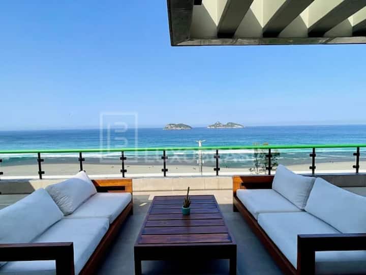 Cobertura Linear Frente Mar 04 Suítes - Rio de Janeiro