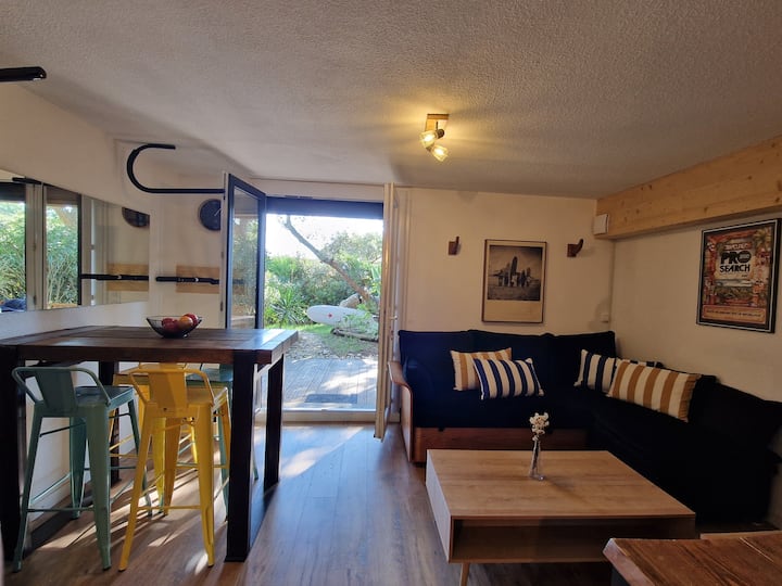 Rez De Jardin Au Pied De La Plage : Océan & Surf - Seignosse