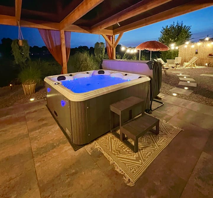 Luxury Chalet With Jacuzzi And Wiew Near Amsterdam - Haarlem