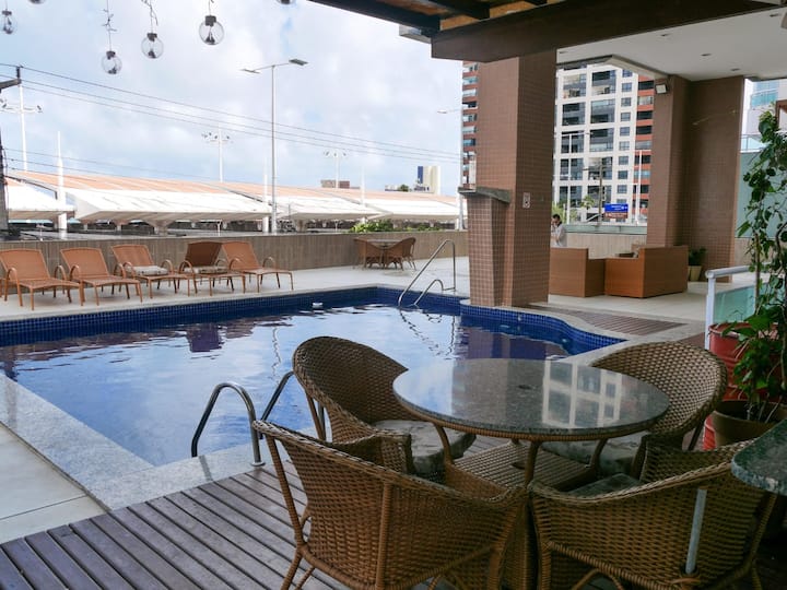Apartamento A Beira Mar Meireles - Fortaleza
