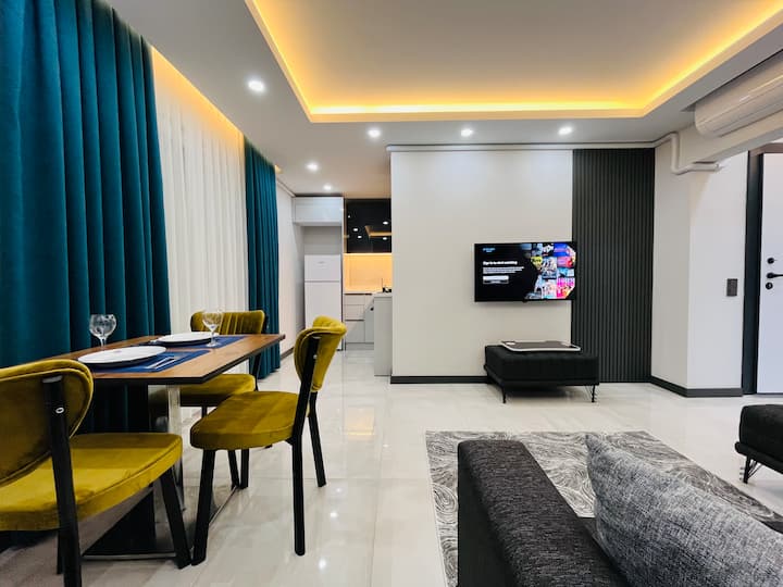 Merkezi Ferah Ve Klimalı 1+1 Daire 6 - Antalya