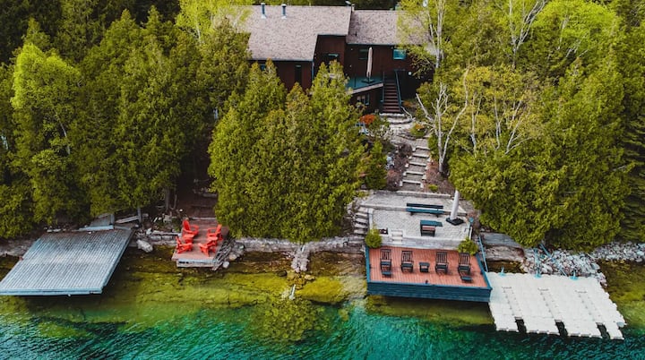 Sweepstakes Luxury Waterfront - Hot Tub & Tennis - Tobermory