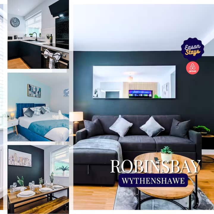Near Mcr Airport | Cozy Home & Parking | Sleeps 7 - Knutsford