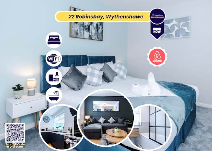 3 Bdr House By Eason Stays Short Wythenshawe - Cheadle