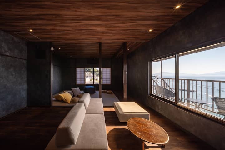 瀬戸内海ビュー大テラス｜10名ok・bbq可・駐車3台 - Kure