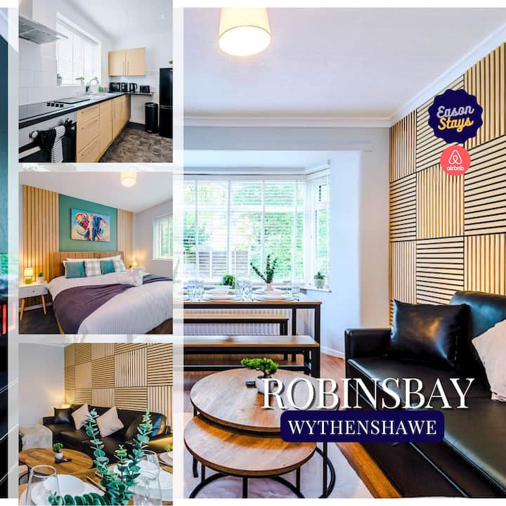 Near Mcr Airport | Home & Parking | Sleeps 6 - Altrincham