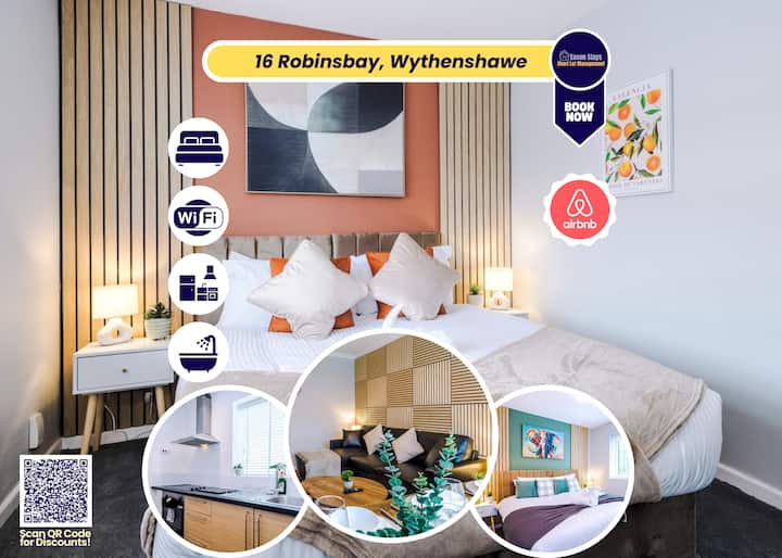 2br House By Eason Stays Short Lets Wythenshawe - Knutsford