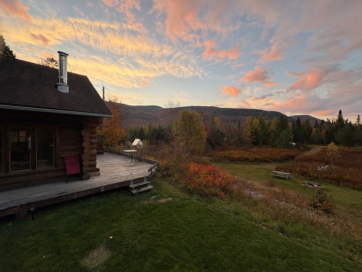 Quebec City Log Home W/ River Citq #307044 - Quebec
