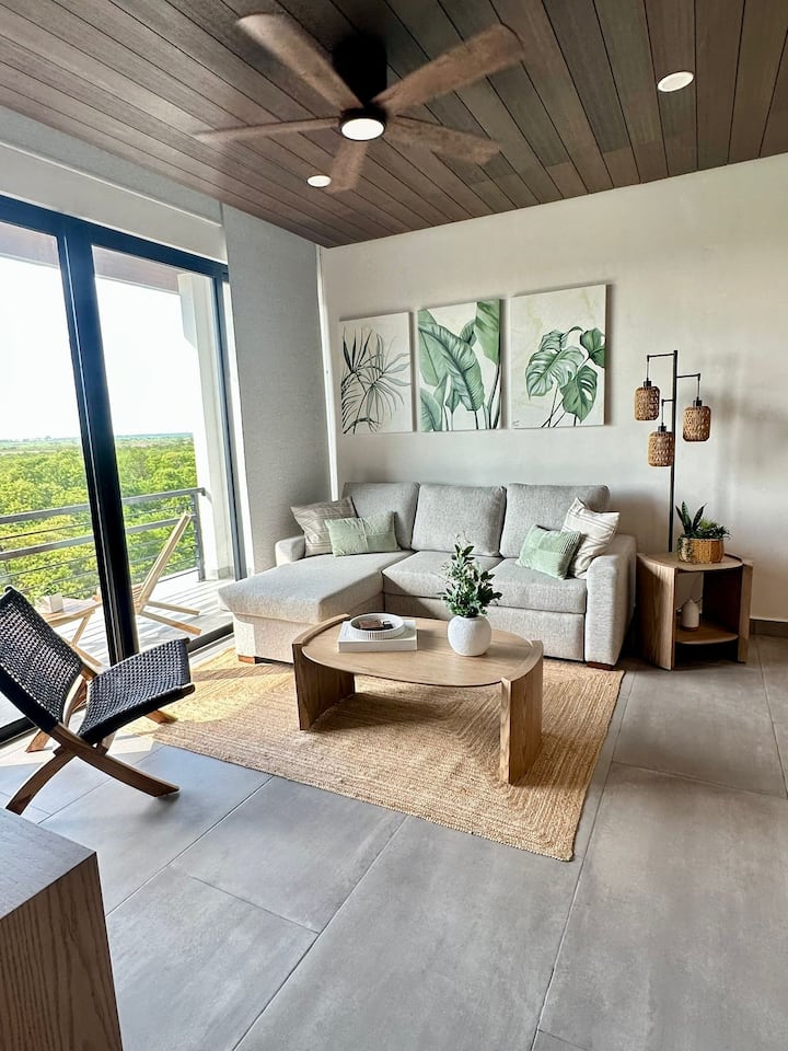 Beautiful 2 Bedrooms Beach Side - Puerto Morelos