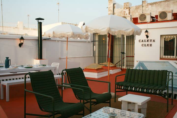 Caleta Club 4 Bdr Rooftop - Cádiz
