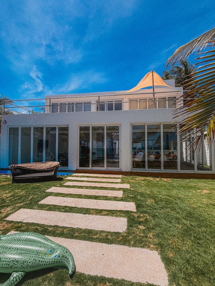 Villa Pez Vela, Vista Al Mar Con Piscina Privada - Escuintla