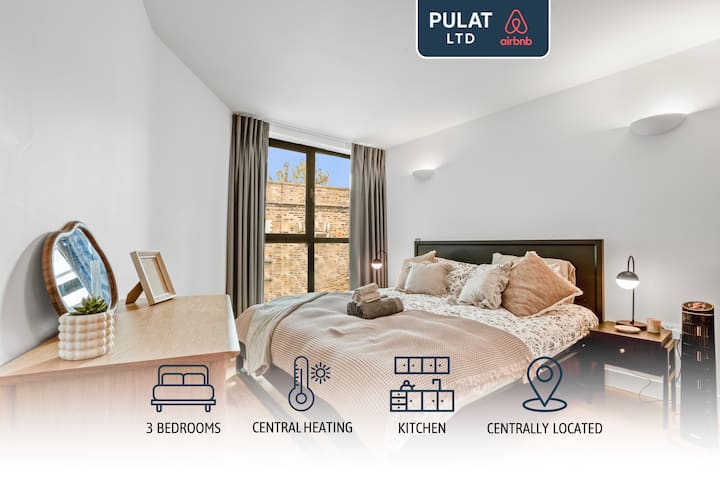 Kings Cross 3br • Modern • Wifi • Sleeps 7 - Londres