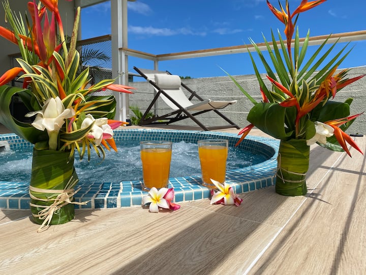 Moorea Villa Tea - Jacuzzi - Détente Et Bien-être - French Polynesia