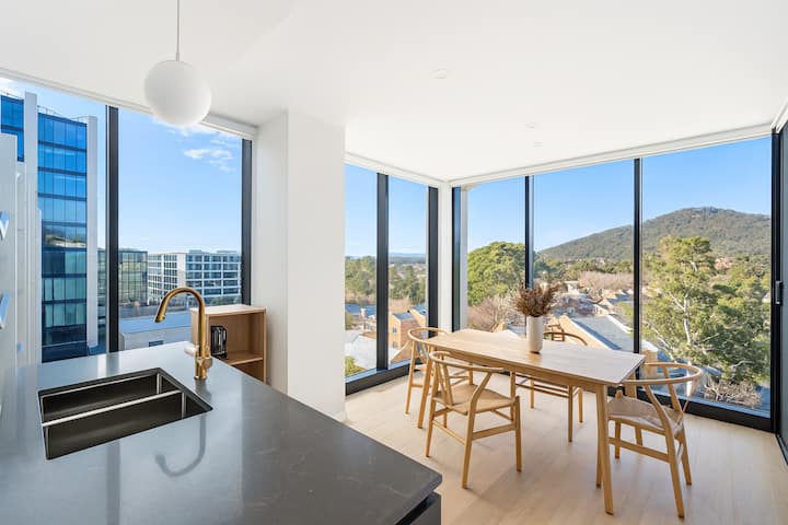 1br Stylish Inner-city Stay With Panoramic View - Canberra