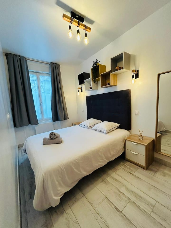 Appartement Cosy Proche Paris - Porte de Pantin