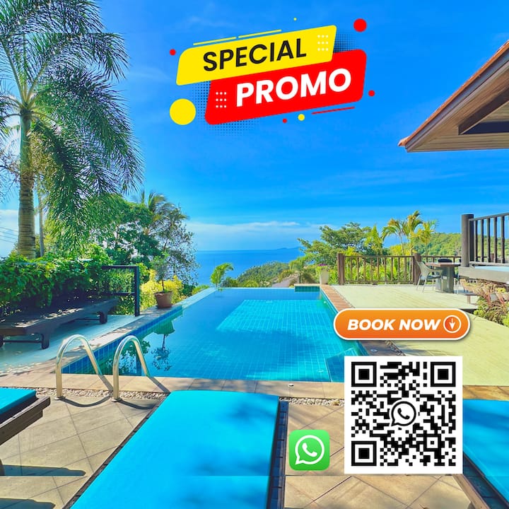 Seaview Villa Tropicana - 팡안 섬