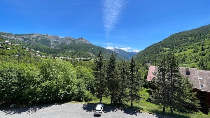 Appartement Spacieux Sous Les Toits - Allos