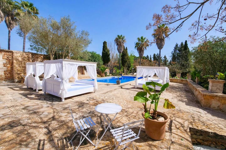 Caragol 2 - Finca Histórica, Piscina + Yoga (Ag/6) - Mallorca