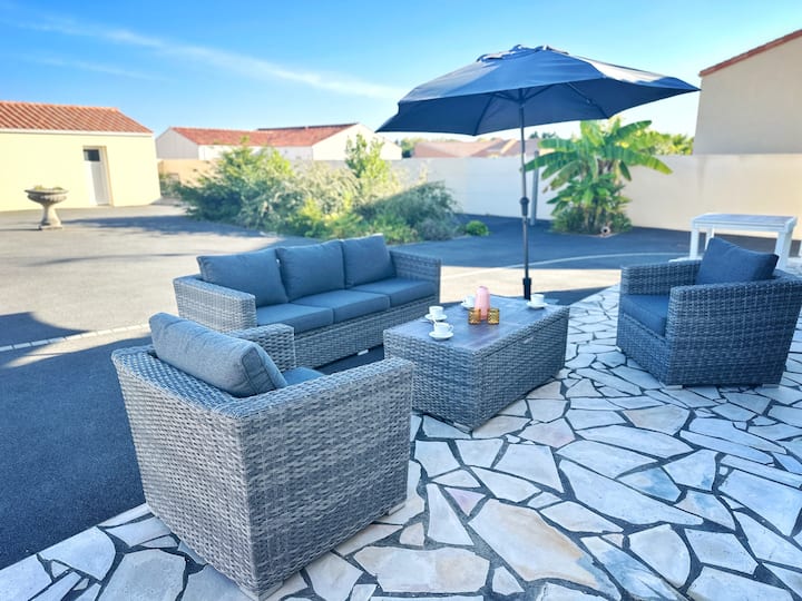 Belle Maison Paisible à ÎLe D’olonne - 5 Personnes - Brem-sur-Mer