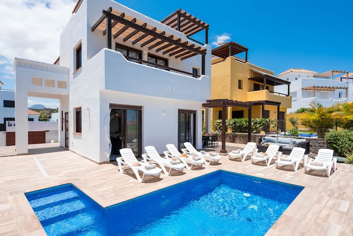 Heated Pool Villa In Amarilla Golf Gv8 - El Médano