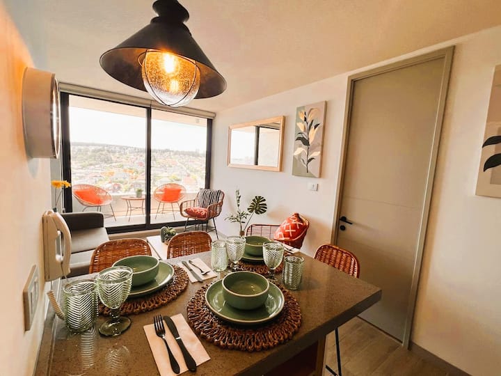 Depto. Moderno Frente A Dunas Con Piscina, Gym Y E - Concón