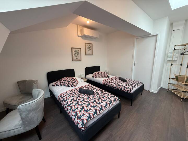 Studio Montferrand Twin 2pers 2 Lits Simples - Clermont-Ferrand