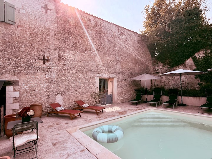 Gîte Le Patio Bleu - Aubeterre-sur-Dronne