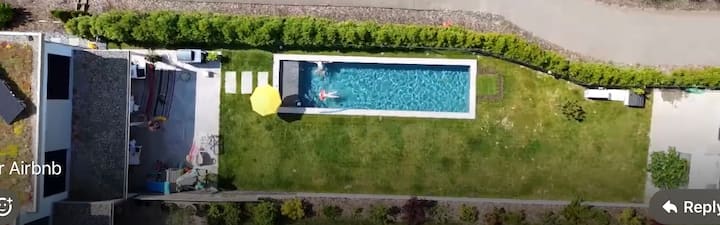 Lovely House With Pool And Garden - Neuchâtel
