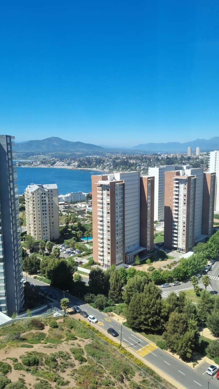 Concón Dpto. Dunas, Playas 
2 Dorm Mas Sofa Cama - Concón