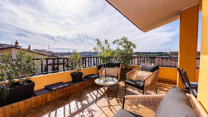 Yellowoasisescape Attico Terrazzo - Itálie