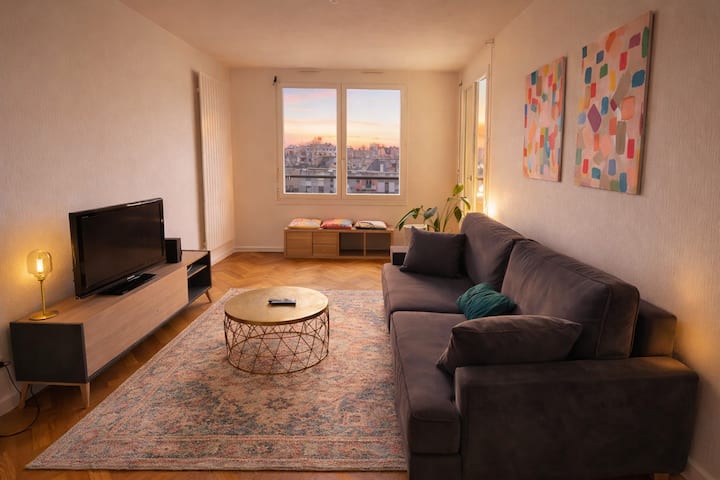 Bel Appartement Spacieux - Villeurbanne