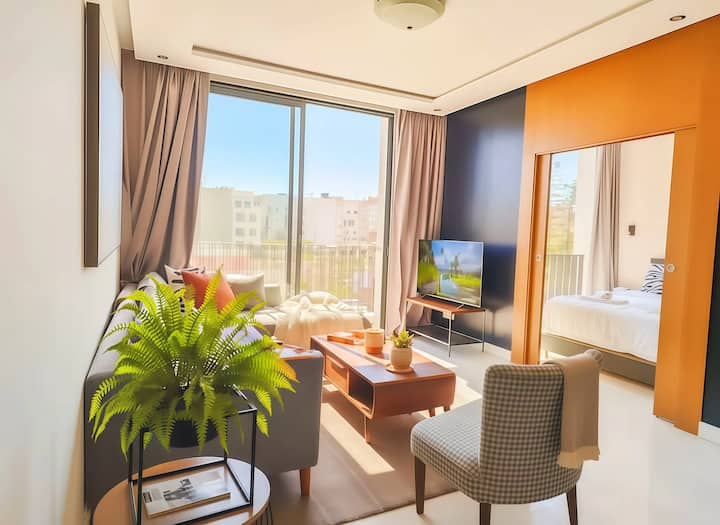 1 Min From Cfc • Bright Flat • Open Skyline View - Casablanca