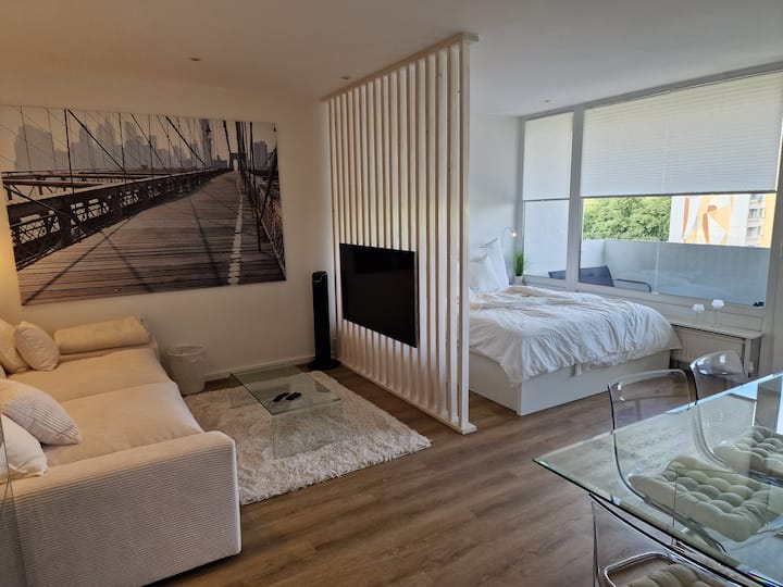 Renoviertes Apartment Im 6og - 뒤스부르크