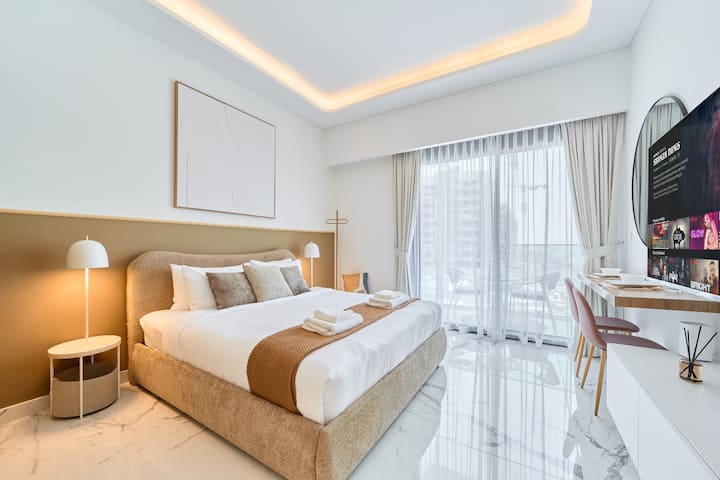 Modern & Elegant Studio Apartment In Azizi Riviera - Egyesült Arab Emírségek