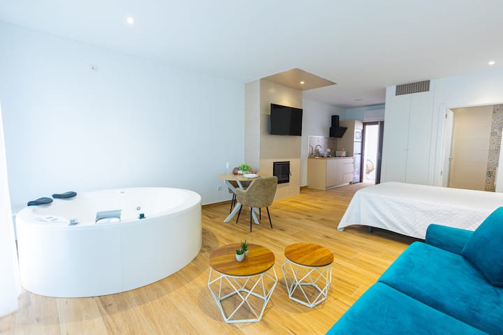 Suite Terraza Encina - Complejo La Serrería - Belmonte, Cuenca