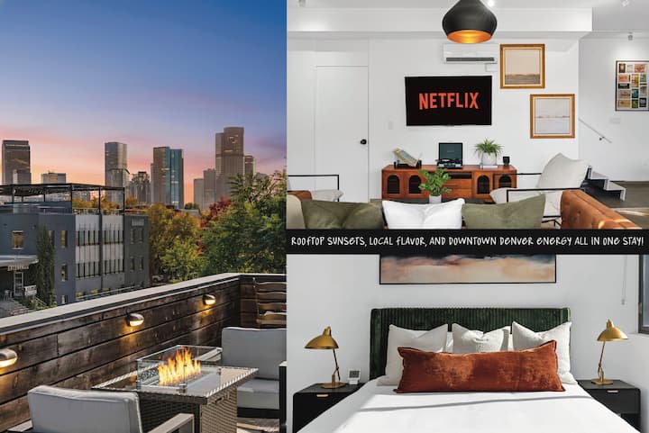 *New* Modern Luxury Stay In Rino | Private Rooftop - Denver, CO