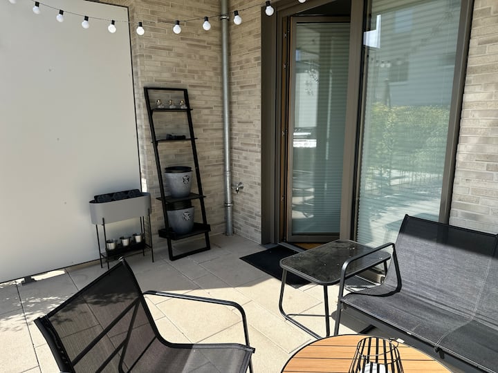 Modernes Apartment Mit Garten - Wiesbaden