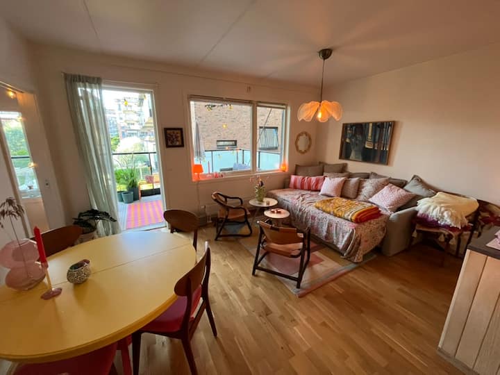 Sentrumsnær Og Moderne Leilighet Med Stor Balkong - Oslo