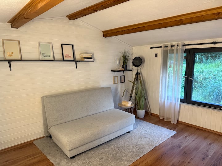 Blockhütte Am Teich | Natur & Therme Geinberg - Mettmach