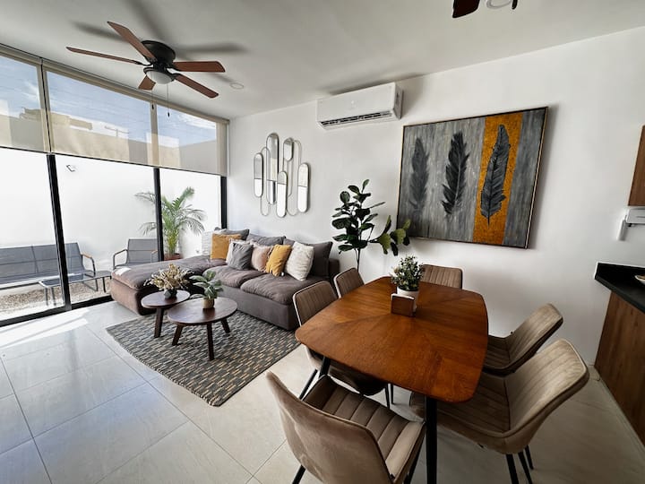 Departamento En Planta Baja Con Piscina Privada - Mérida