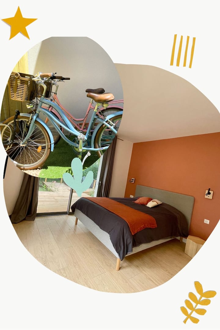 Studio - Vélos - Lac - Sanguinet