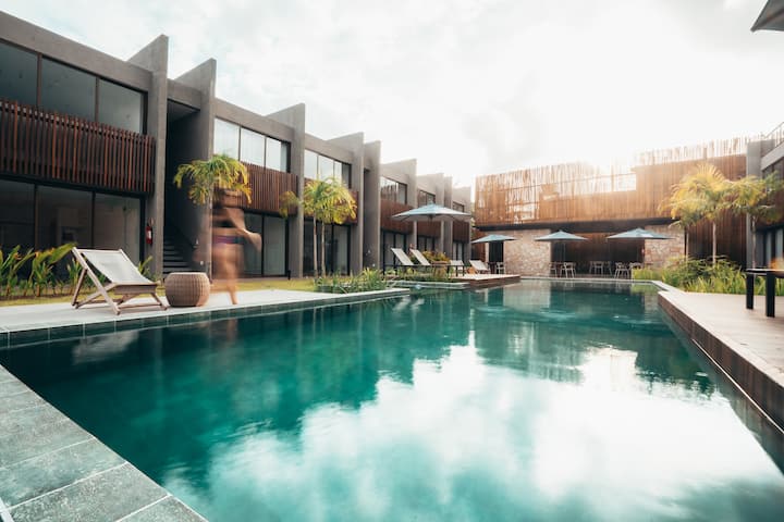 Casa Aya – 100m Da Praia • 2 Quartos • Piscina - Japaratinga