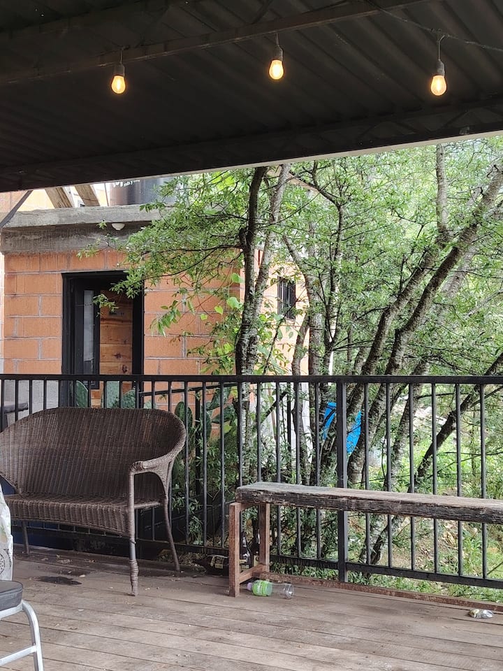Cabaña Con Terraza Y Vista Exclusiva - Nuevo León
