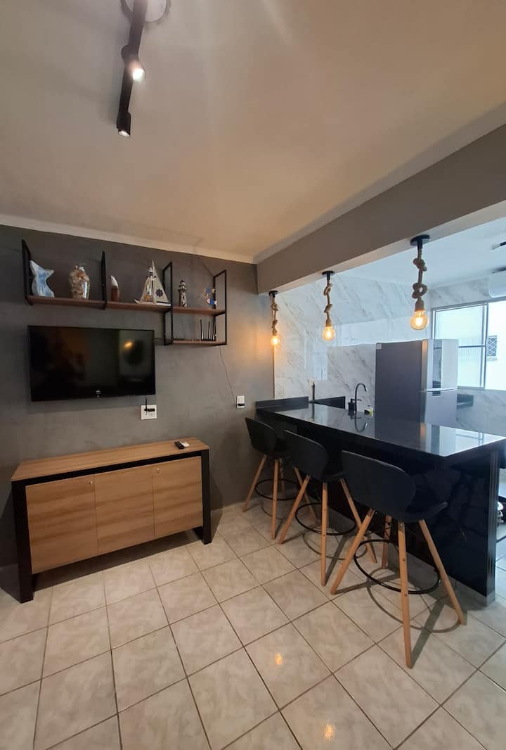 750 Metros Da Orla De Itaguá + Ar Condicionado - Ubatuba