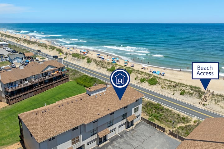 Sweeping 2br Oceanview | Pool | Hot Tub | Deck - Kitty Hawk, NC