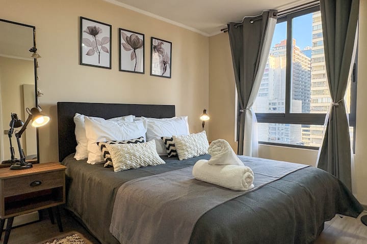 Ac | Parking Available | Stgo Dwntwn|high Spd Wifi - Independencia