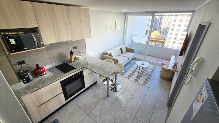 Modern Apartment Mall Plaza Vespucio - Santiago, Chile